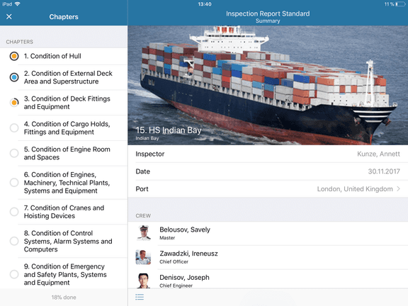 CFM Inspection Report